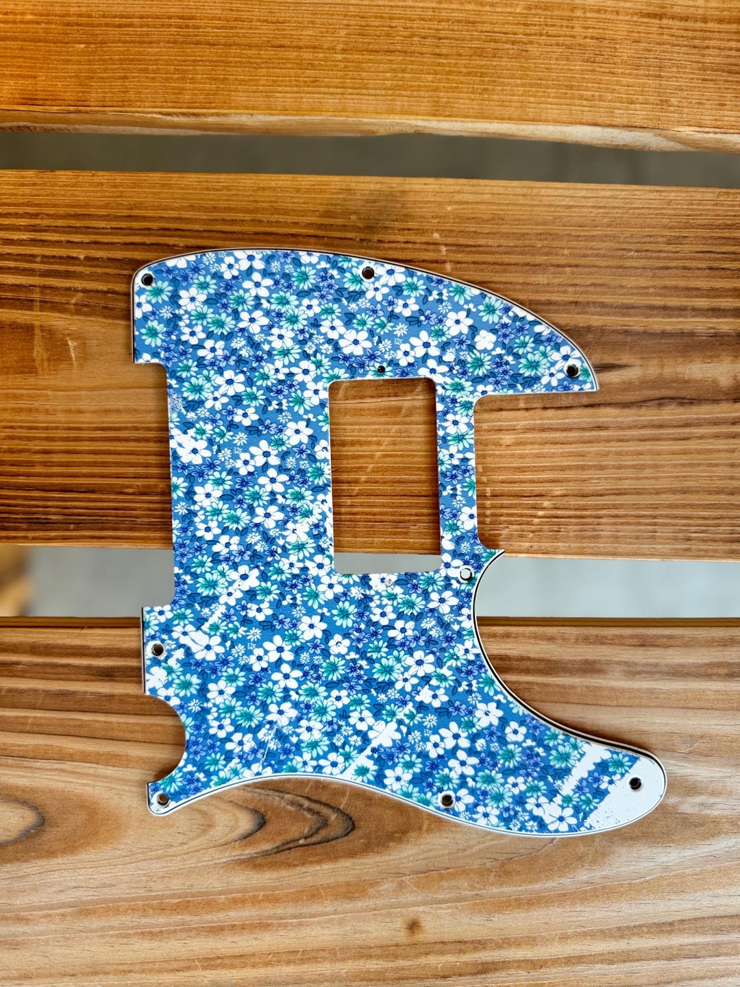 Artesian Flower Telecaster Custom Pickguard Flowers, Reliced - Etsy