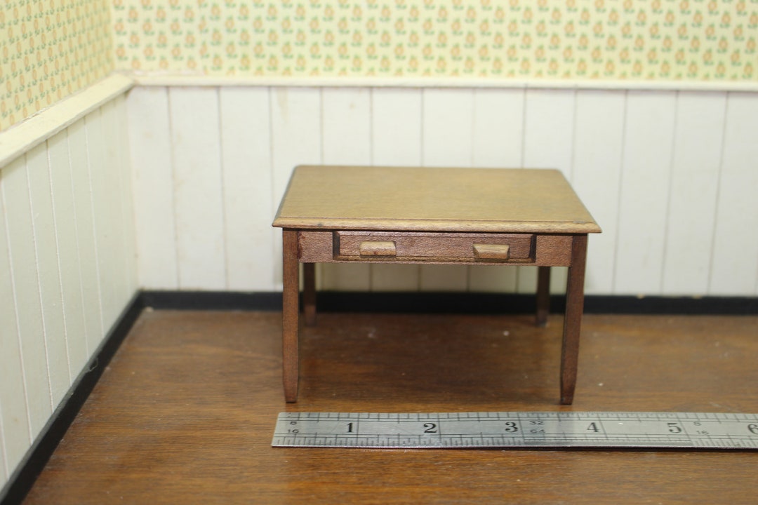 Miniature Table by R. Tompkins - Etsy