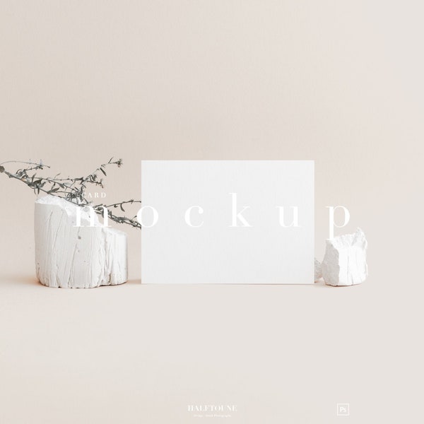 Landscape Card Mockup - Etsy