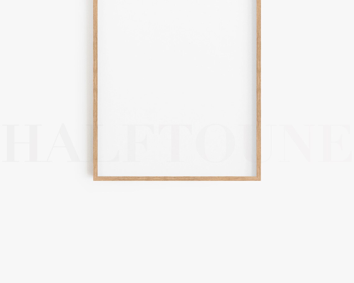 Frame MockupDigital FrameWarm Wood FrameHoney Frame | Etsy