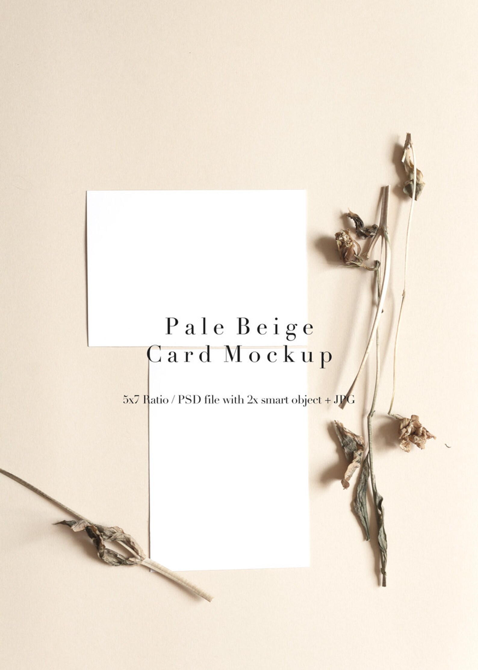 Empty Card Mockupstyled Card Mockupstyled Mockupcard & | Etsy