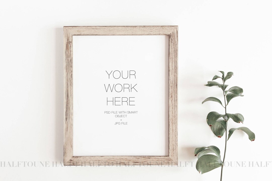 Rustic Frame Mockup,psd,mockup Display,frame Mockup,styled Frame Mockup ...