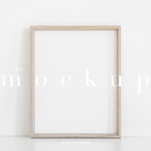 Mockup Frame,8x10 Frame Mockup,minimalist Frame Mockup,wall Art Display ...