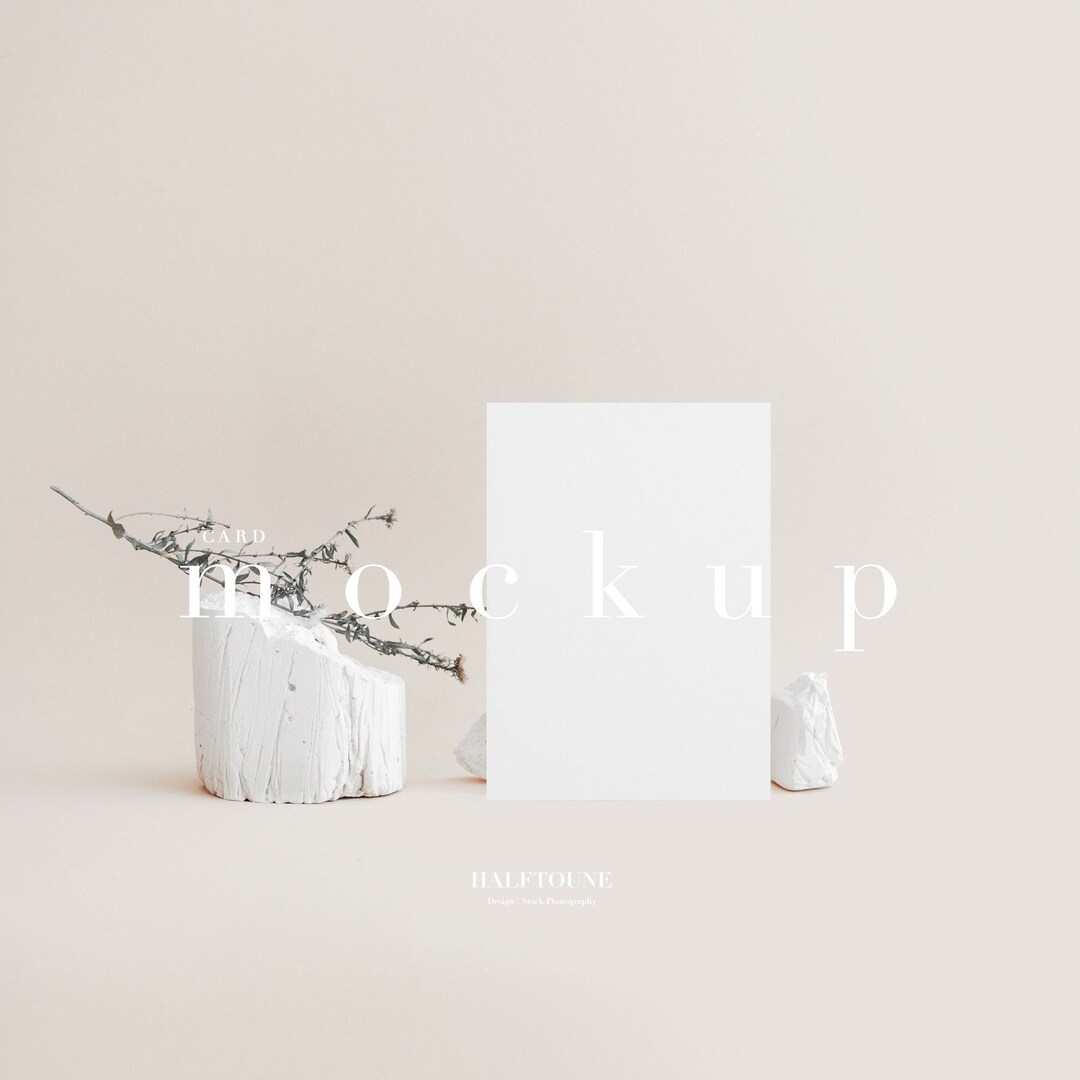 Card Mockup,styled Mockup,bright Mockup,5x7 Card Mockup,invitation Card ...