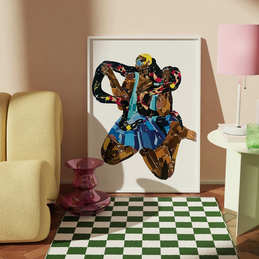 Ayida-weddo Art Print - Etsy