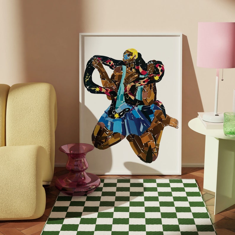 Ayida-weddo Art Print - Etsy