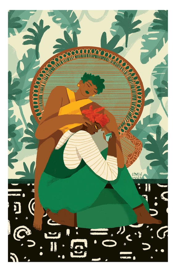 Taking Care Wall Art Print - Etsy