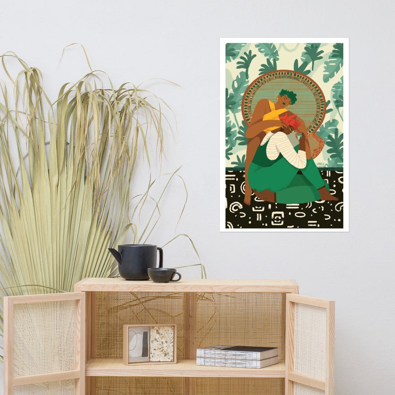 Taking Care Wall Art Print - Etsy