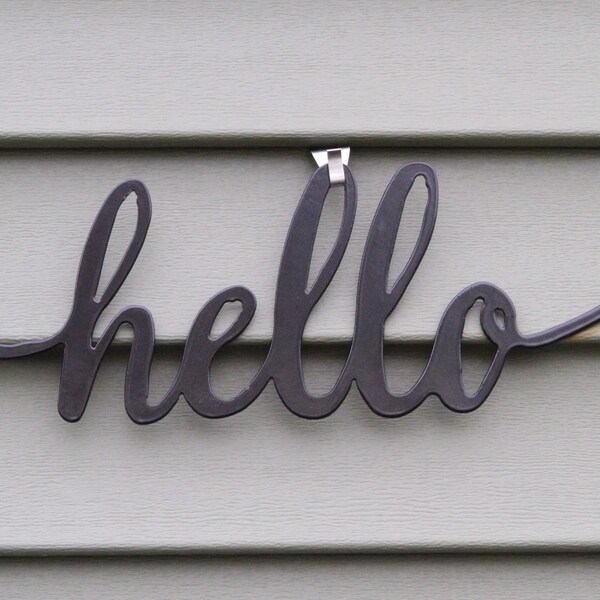 Hello Sign - Etsy