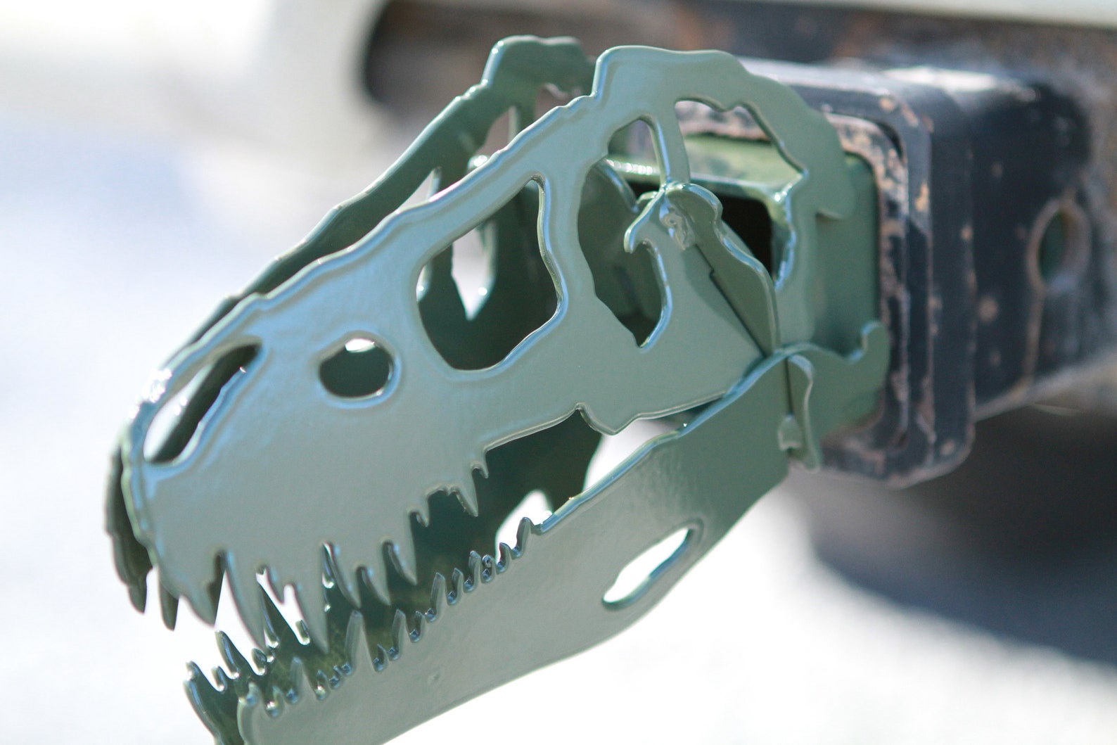 T-rex Hitch Cover Trailer Hitch Cover Metal Hitch Cover - Etsy