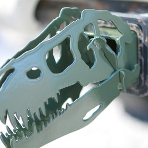 T-rex Hitch Cover Trailer Hitch Cover Metal Hitch Cover - Etsy