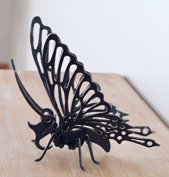 Butterfly 3D Butterfly Metal Butterfly Garden Butterfly | Etsy