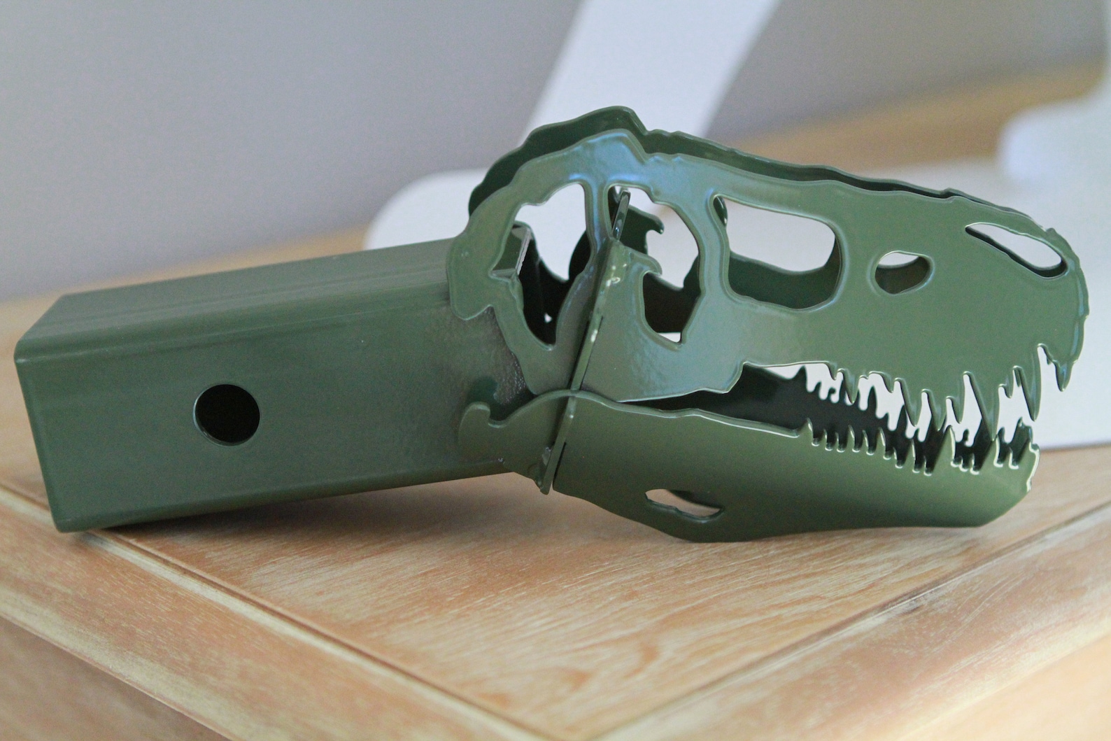 T-rex Hitch Cover Trailer Hitch Cover Metal Hitch Cover - Etsy