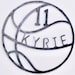 Basketball Sign, Metal Basketball Sign, Metal Kyrie Sign, Metal Home ...