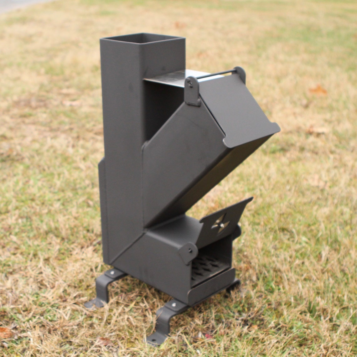 6x6 Rocket Stove Stainless Steel Accessorizedthe GIANT - Etsy