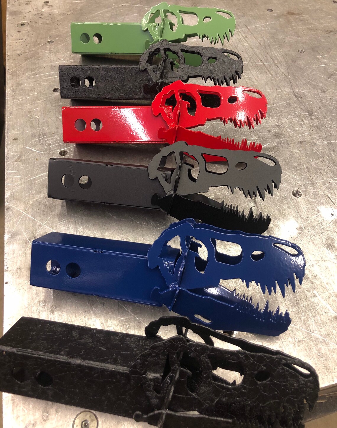 T-rex Hitch Cover Trailer Hitch Cover Metal Hitch Cover - Etsy