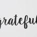 Grateful Sign Metal Grateful Sign Home Decor - Etsy