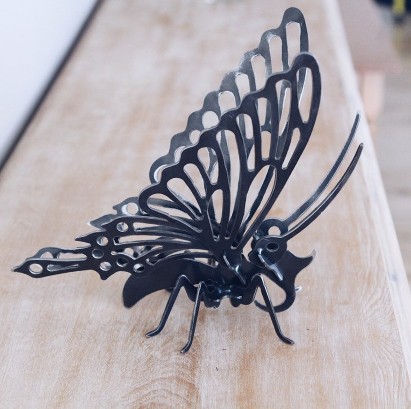 Butterfly 3D Butterfly Metal Butterfly Garden Butterfly | Etsy