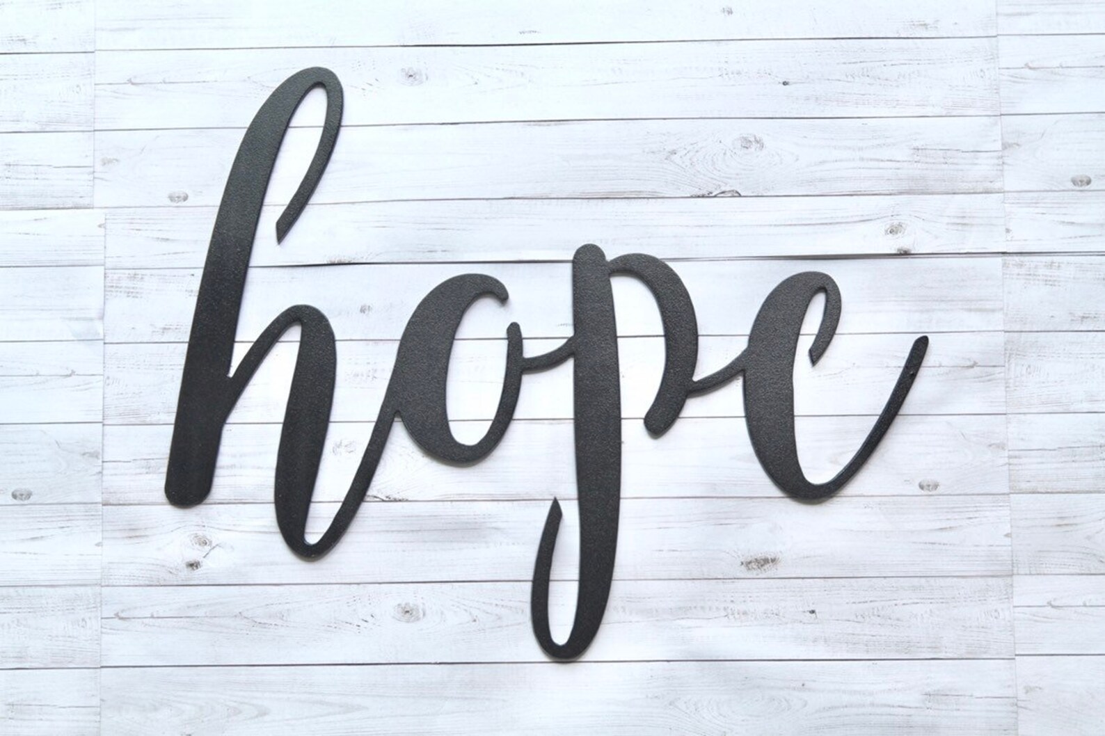 Hope Sign Metal Hope Sign Metal Word Art Sign Metal Home - Etsy