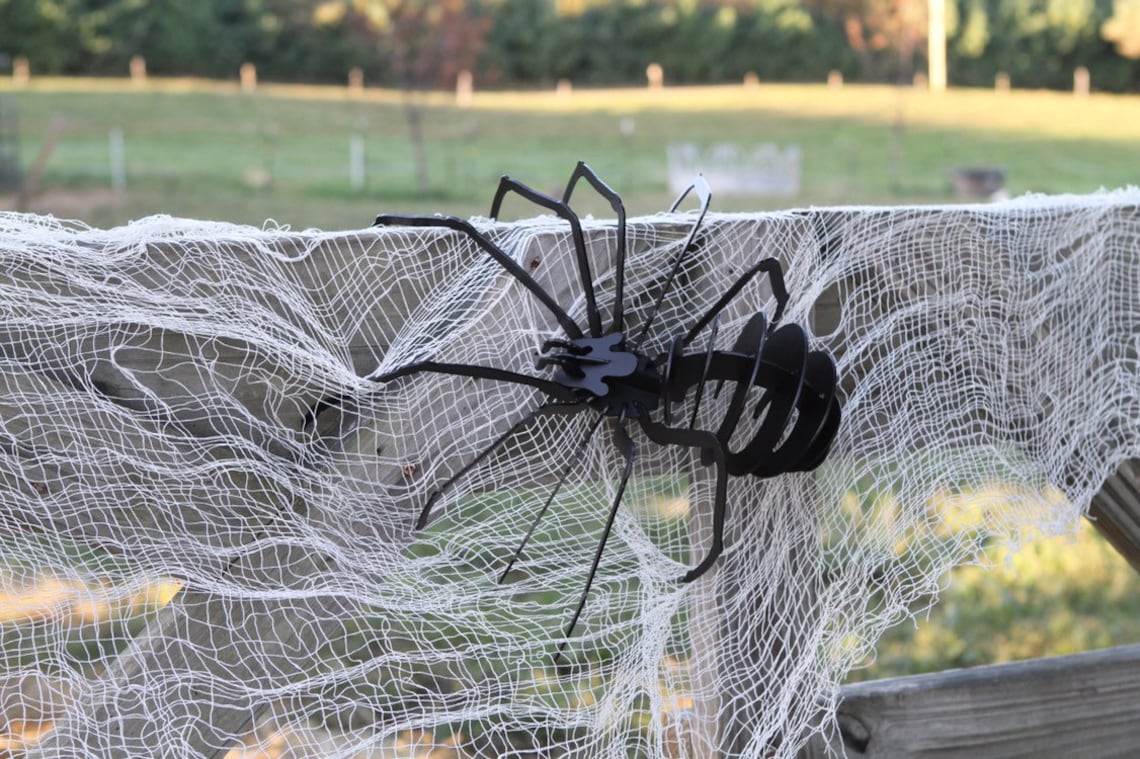 3D Metal Spider / Spider Gift / Halloween Decor / Giant Spider - Etsy