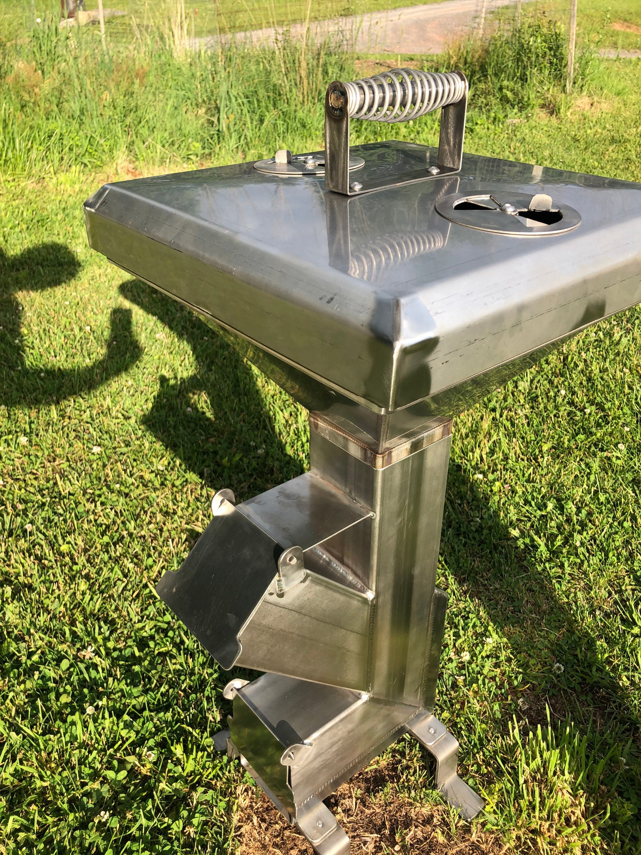 Rocket Stove , Grill , Lid Combo - Etsy