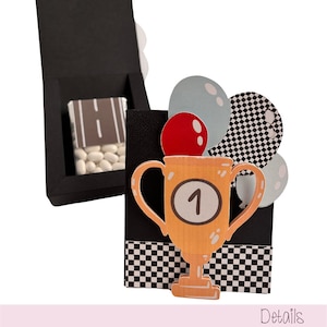 Race Car Favor Box, Tic Tac Candy Box, Cars Theme Birthday, Vintage Car ...