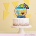 Beach Cake Topper, Beach Birthday Cake Decor, Beach Theme Party, Boy ...
