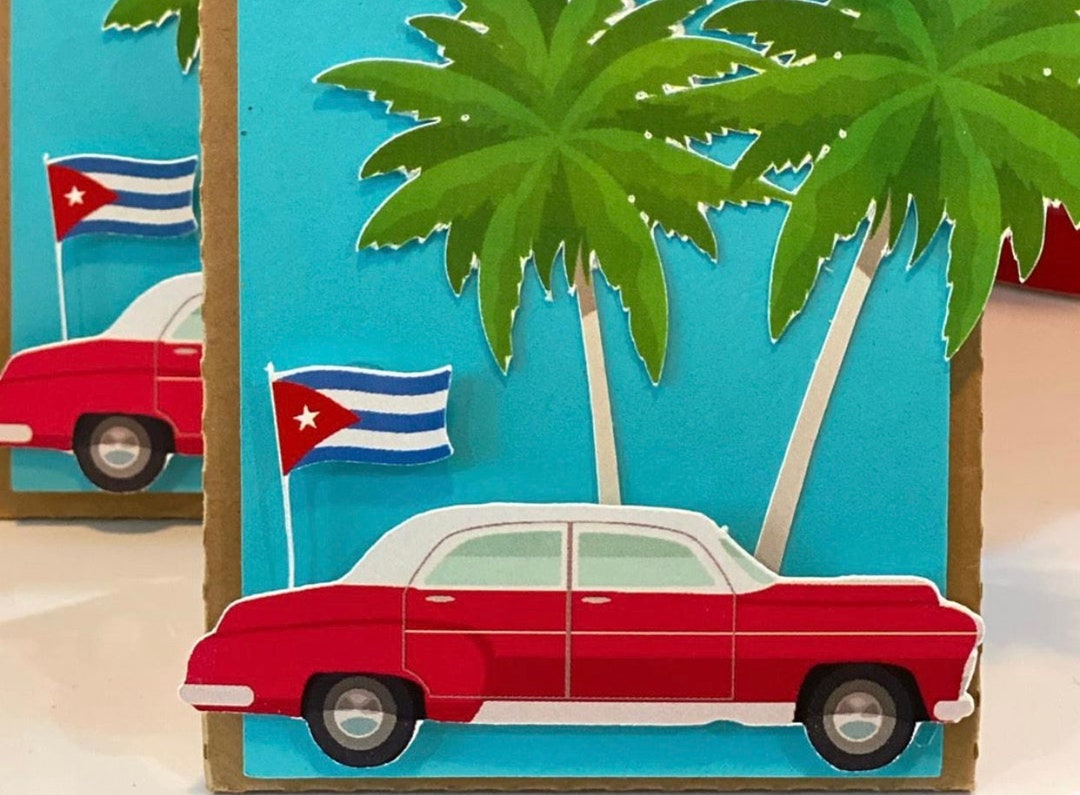 Cuba Theme Favor Boxes: Classic Car Party Favors - Etsy