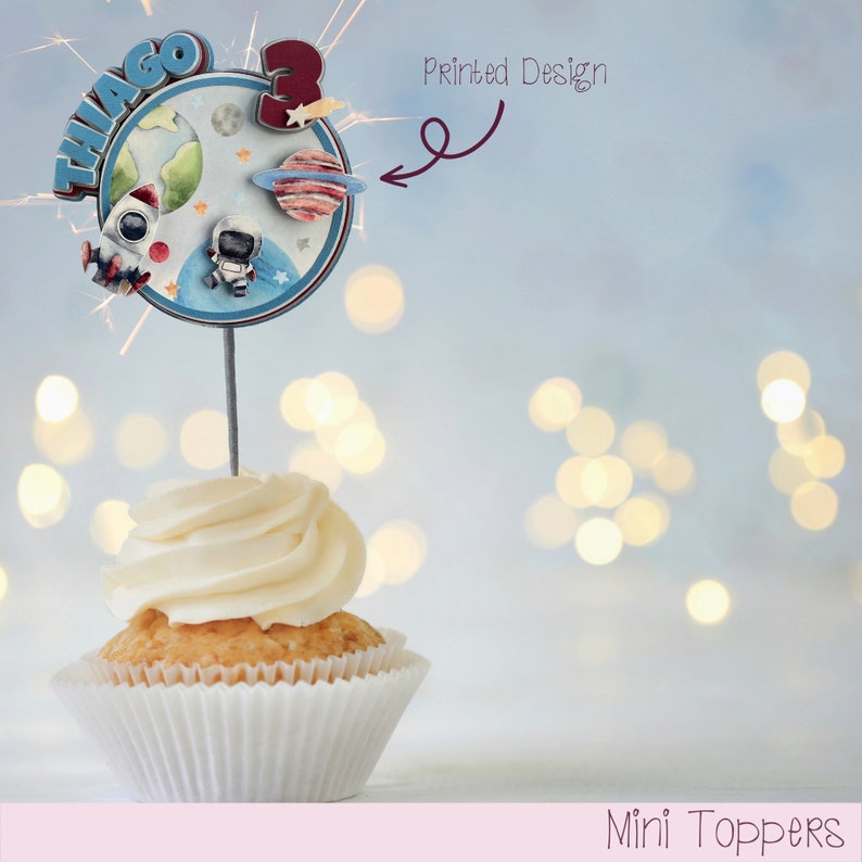 Astronaut Cake Topper, Outer Space Birthday Party Decor - Etsy