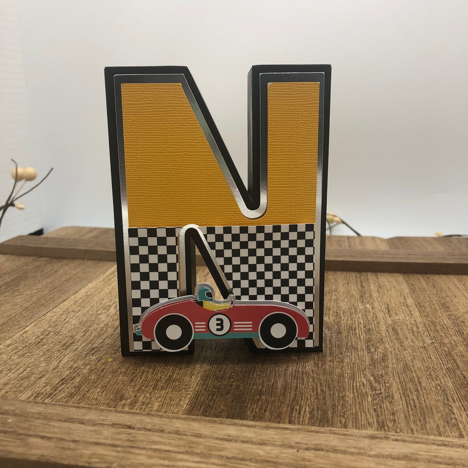 Two-fast 3d Letter 2nd Birthday Party Decoration Two Fast - Etsy