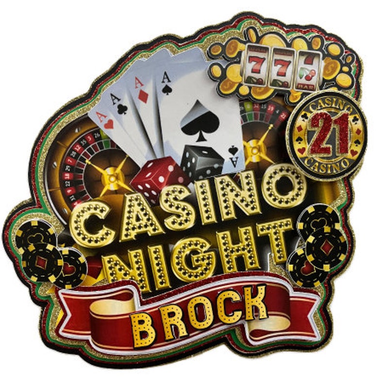 Playing Card Cake Topper - Etsy