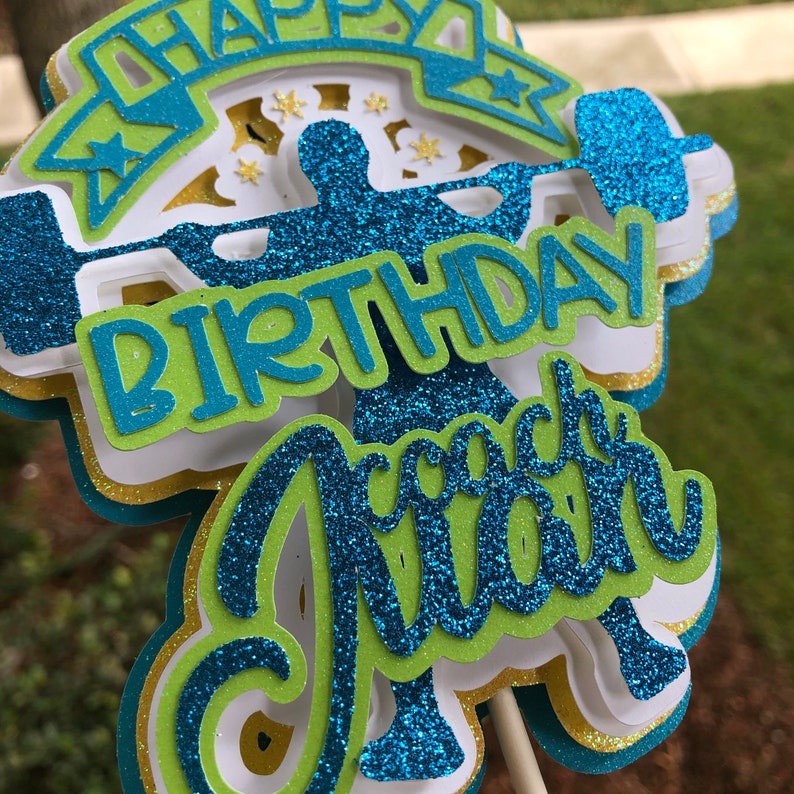 Weights Trainer Cake Topper Weights Lifter Birthday Workout - Etsy