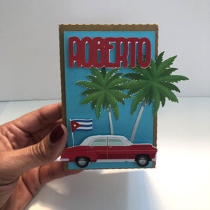 Cuba Theme Favor Boxes: Classic Car Party Favors - Etsy