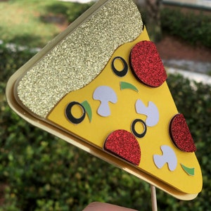 Pizza Cake Topper, Custom Cake Topper, Italian Party, Personalized Cake ...
