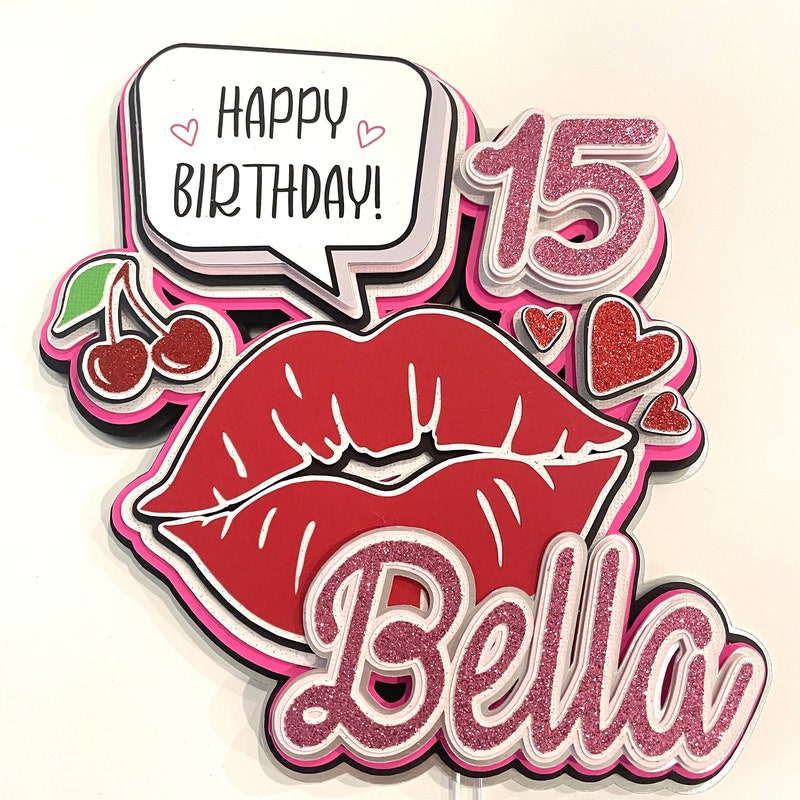 Cherry Red Toppers - Etsy