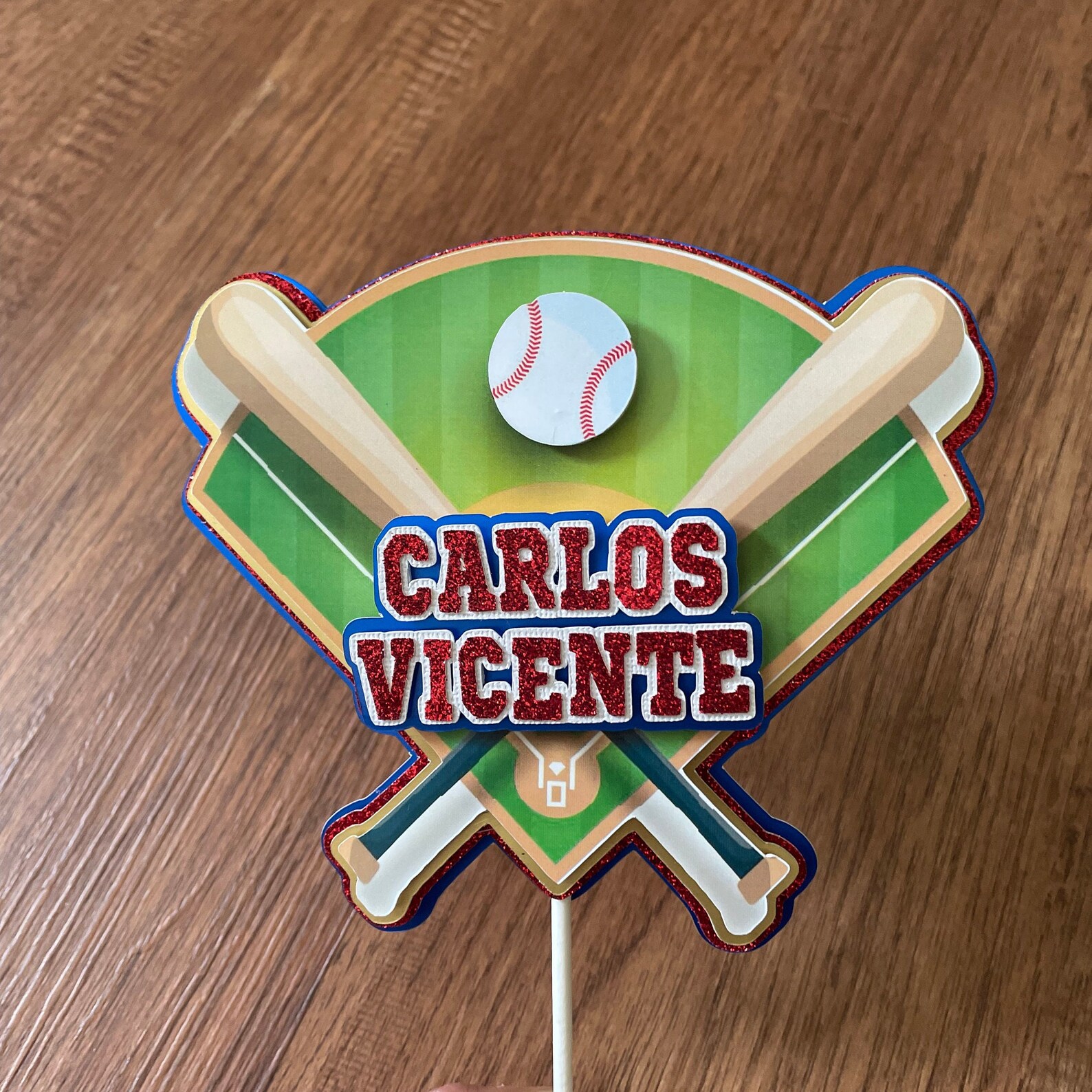 Baseball Cake Topper Baseball Birthday Baseball Theme Party - Etsy