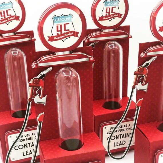 Gas Station Favor Box Treat Box Cars Favor Box Two Fast - Etsy