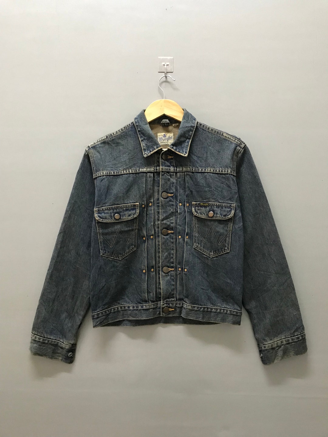 Vintage 80s Wrangler Denim Jacket | Wrangler Trucker Jacket | Wrangler ...