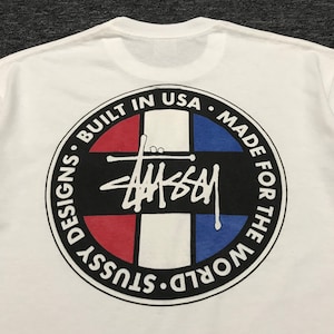 Vintage 90s Stussy Tee | 90s Stussy Built in USA | Stussy | Gift - Etsy