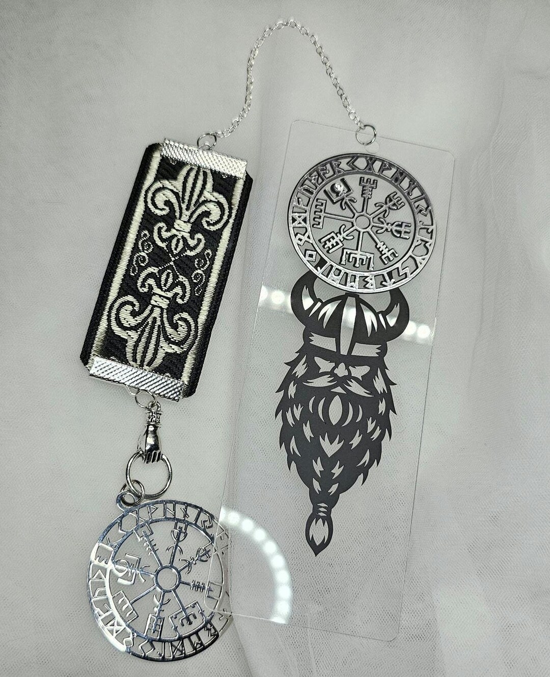 Custom Viking Design DELUXE EDITION Personalised Acrylic Bookmark With ...