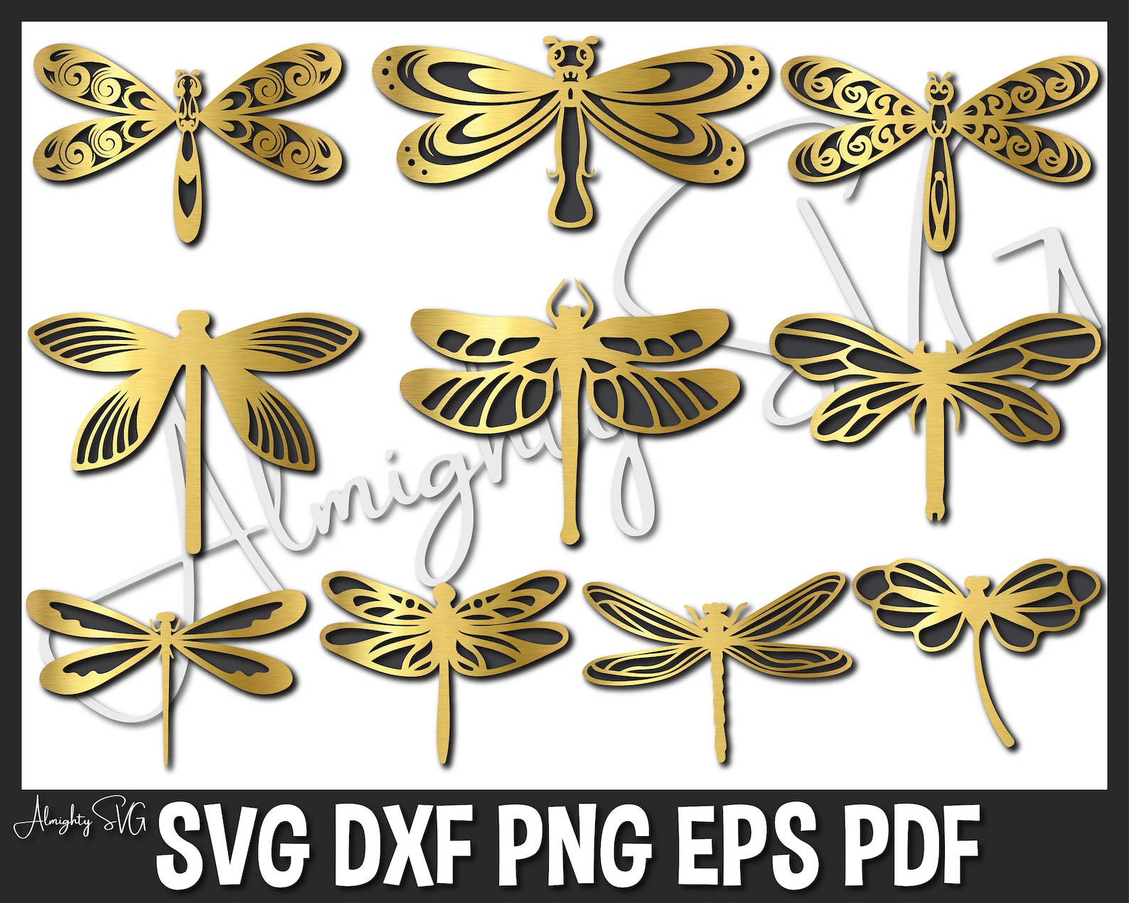 Dragonfly SVG DIY Dragonfly Svg Dragonfly Bundle Svg - Etsy