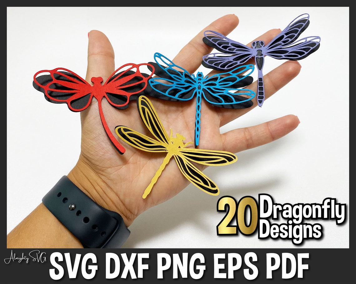 Dragonfly SVG DIY Dragonfly Svg Dragonfly Bundle Svg - Etsy