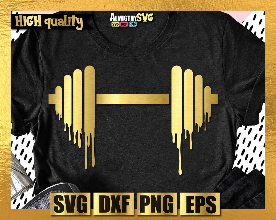 Barbell SVG, GYM SVG, Fitness Svg, Dumbbell Svg, Barbell Clipart Svg ...