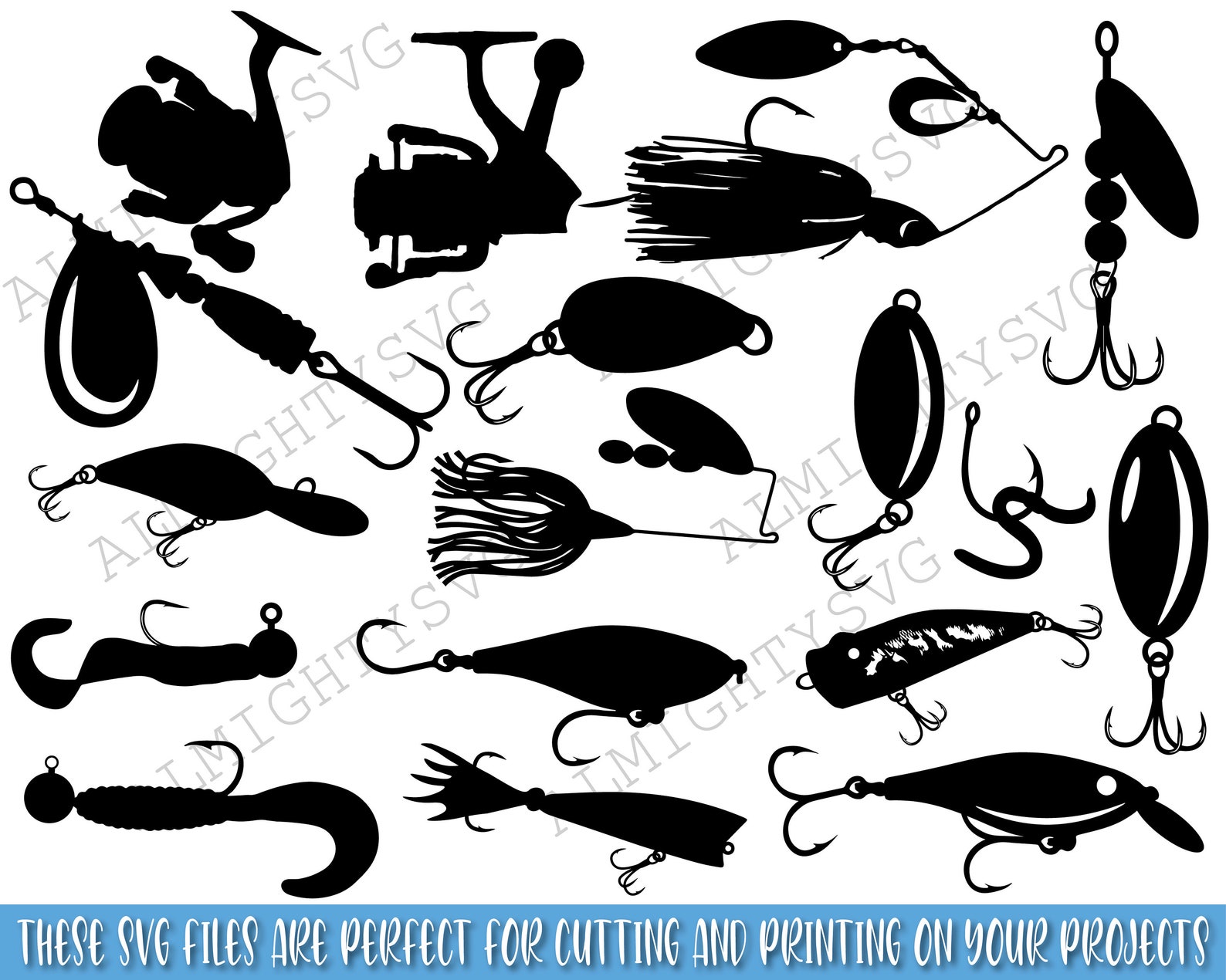 Fishing Bundle Svg, Fishing Svg, Fish Svg, Fisherman Svg, Fishing Pole ...