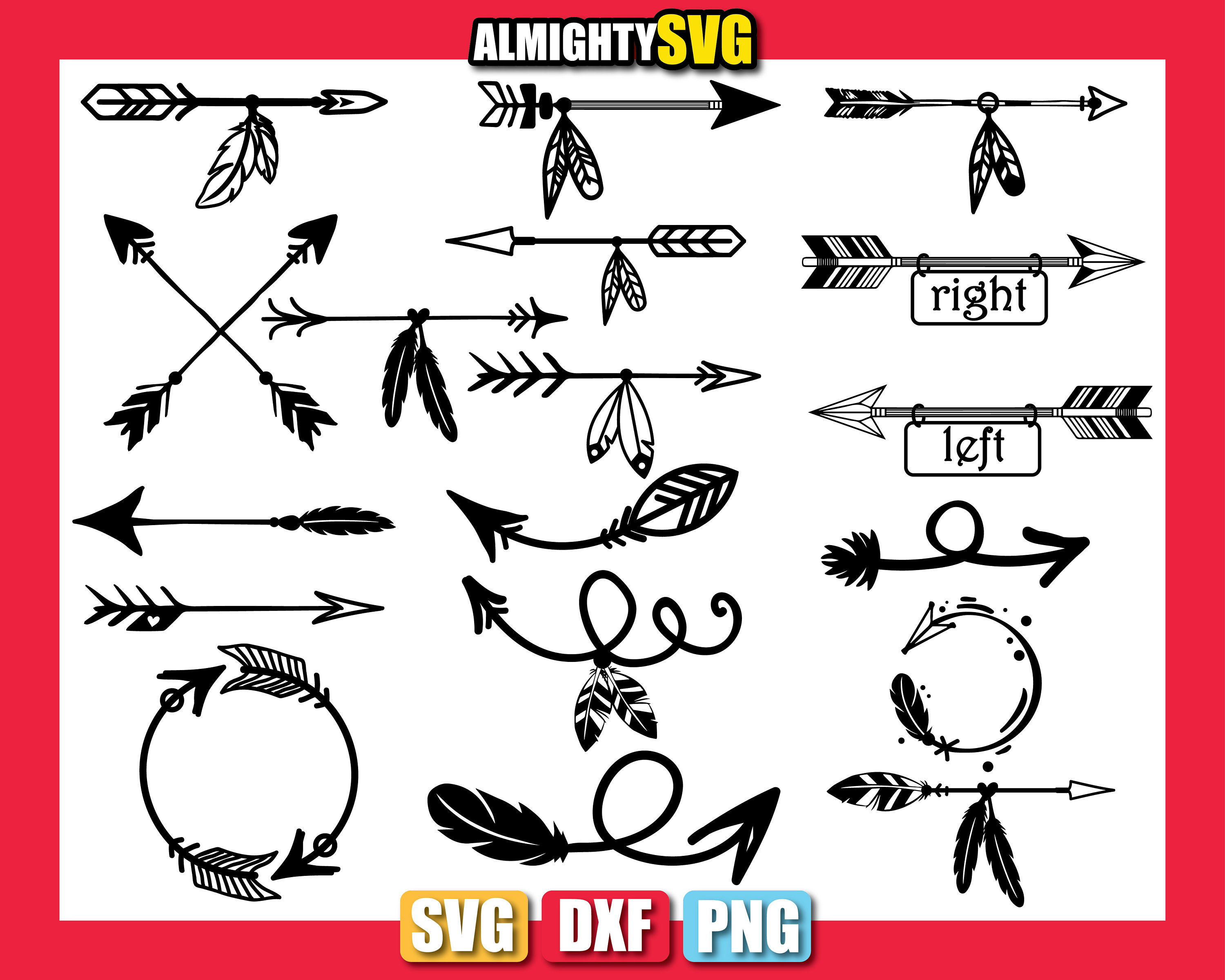 Arrow Svg Arrow Bundle Svg Arrow Vector Arrow Clipart SVG - Etsy Australia