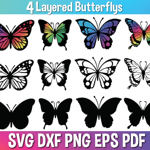 Butterfly Svg' - Etsy