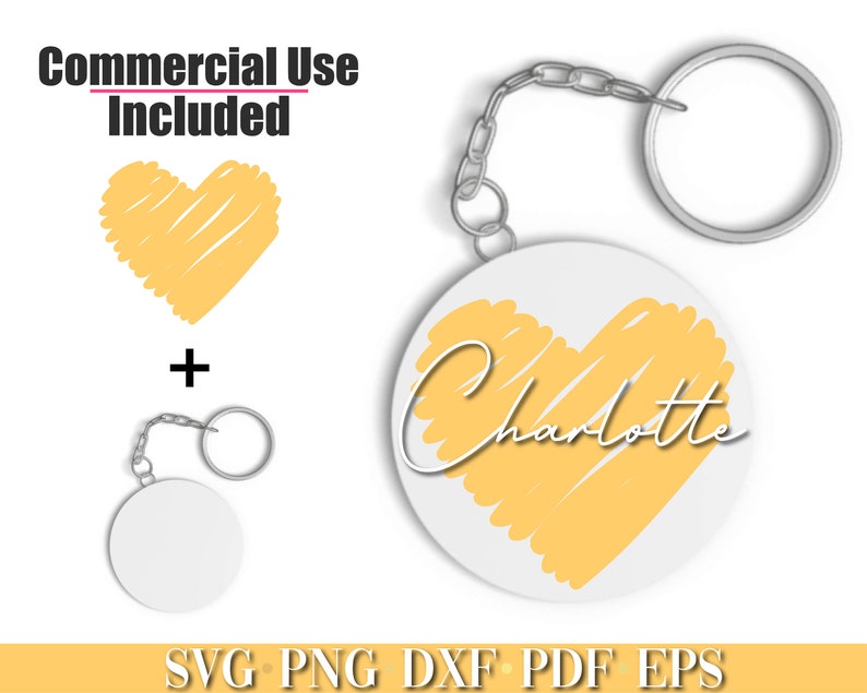 Keychain SVG, Keychain Bundle SVG, Paint Brush Strokes Svg, Keychain ...