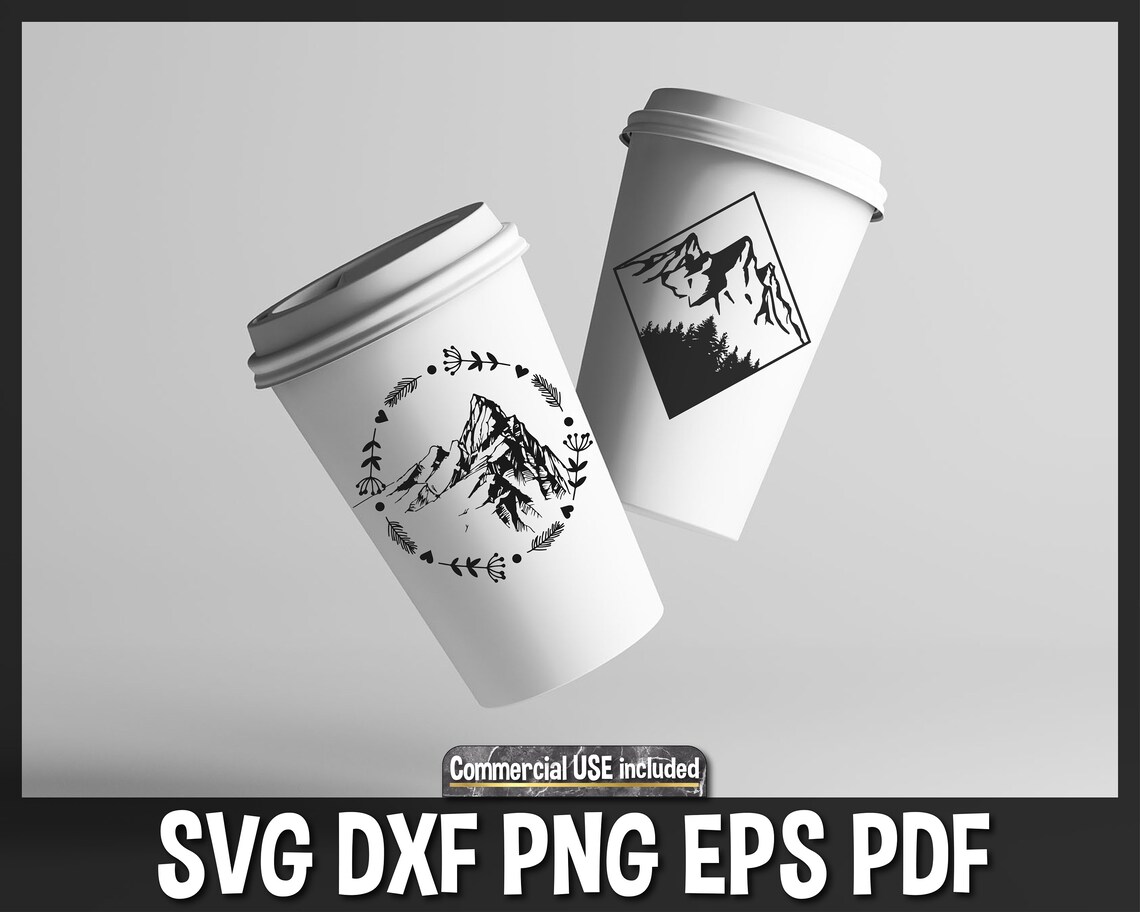 Berge SVG Berge SVG Wald Svg Abenteuer Svg Outdoor Svg - Etsy.de