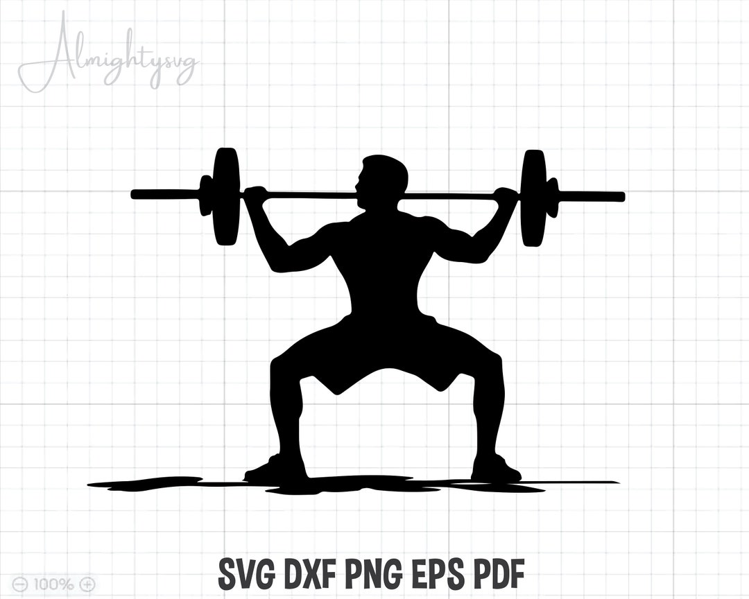 Barbell SVG, GYM SVG, Fitness Svg, Dumbbell Svg, Barbell Clipart Svg ...