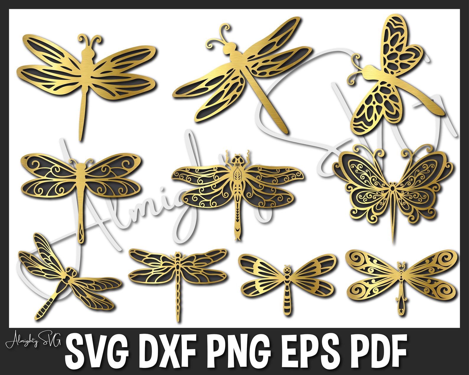 Dragonfly SVG DIY Dragonfly Svg Dragonfly Bundle Svg - Etsy